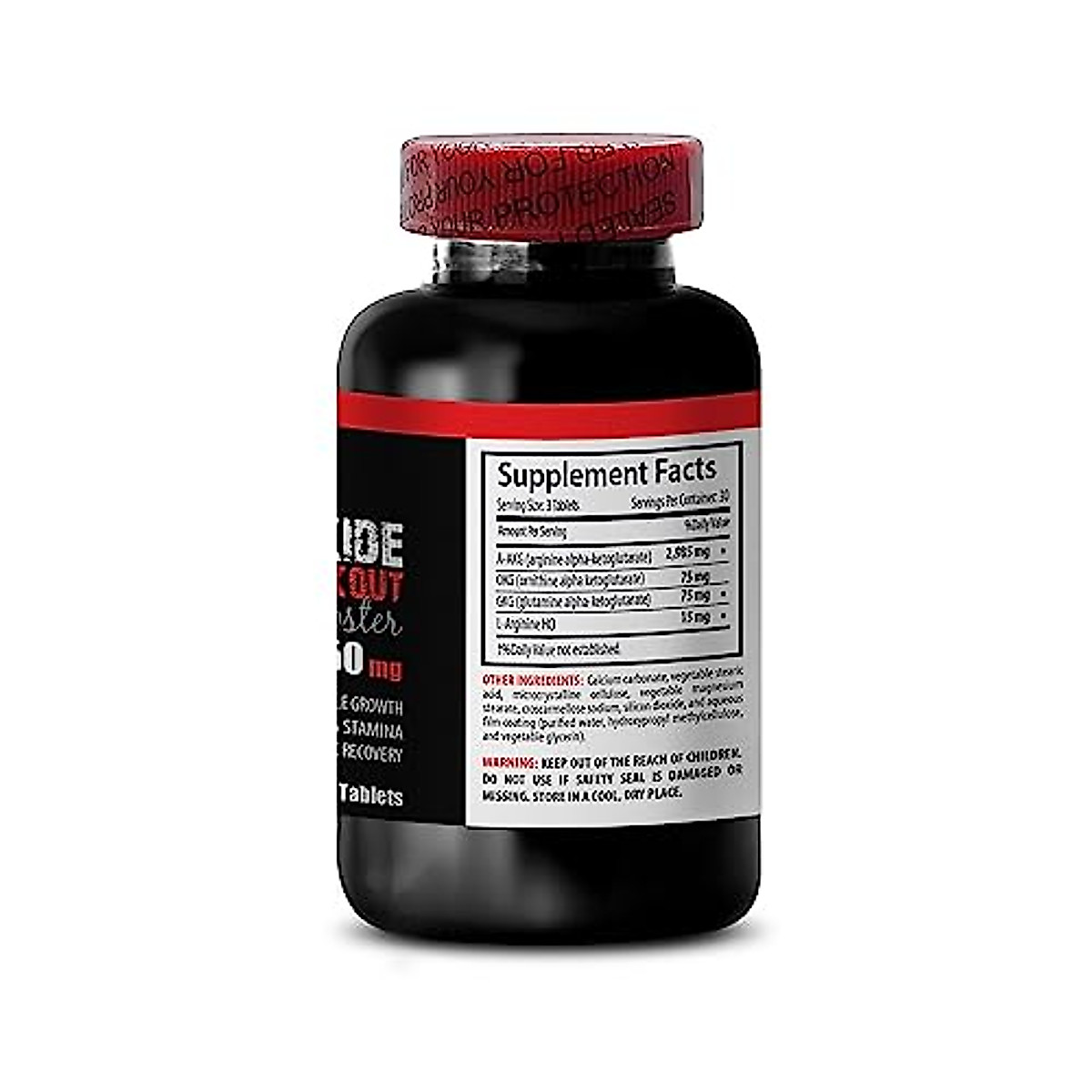 Nitric Oxide Supplement 3150mg - Nitric Oxide Pre-Workout Booster 3150mg - Muscle mass gainer, Nitric Oxide Supplement, Muscle Relaxer Pills, Muscle Recovery Supplements, Energy Boost - 1B 90 Tablets