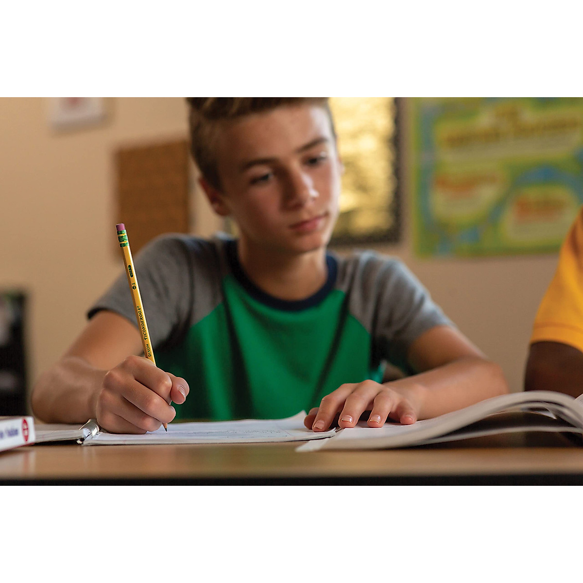 TICONDEROGA Pencils, Wood-Cased, Pre-Sharpened, Graphite #2 HB Soft, Yellow, 30-Pack (X13830)