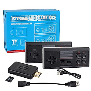 Wireless Mini Retro Game Console Built-in 1734 Classic Games Plug & Play Video TV Game Stick Support HDMI/AV Output with 2 Wireless Controllers Handheld Game Console………
