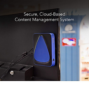 Nixplay Signage Player - Digital Signage TV Media Player. Turn Any HDMI Enabled Monitor into a Digital Signage Display. Remote Content Management, Paid Software Subscription Required