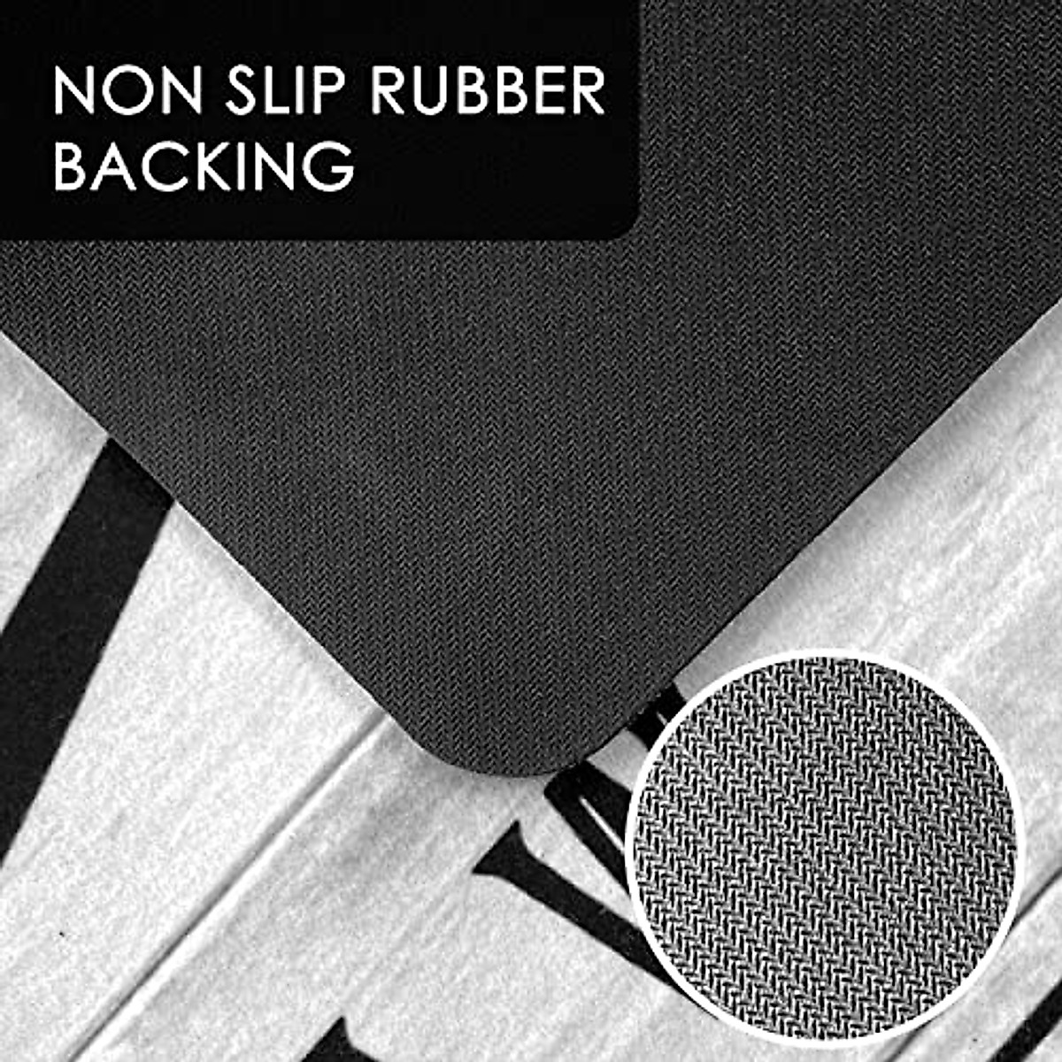 EARTHALL Laundry Room Rug Runner Light 20"x59" Non Slip Waterproof Laundry Mat for Laundry Room Decor Washable Floor Carpet for Laundry Room, Mudroom, Kitchen, Washroom