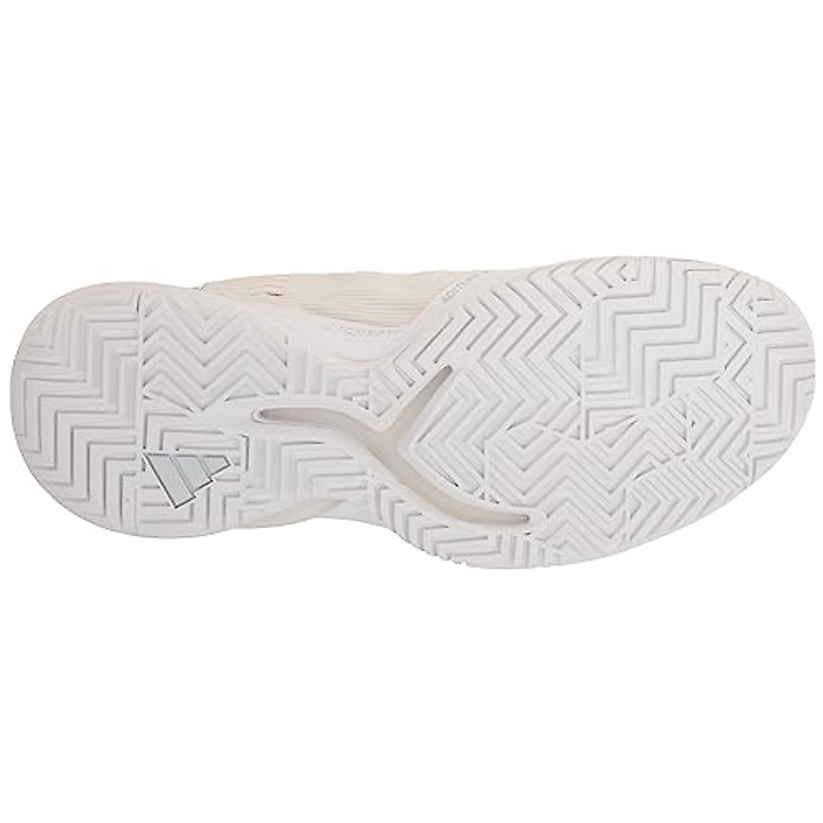 adidas Women's Adizero Cybersonic Sneaker, White/White/Halo Blue, 7.5