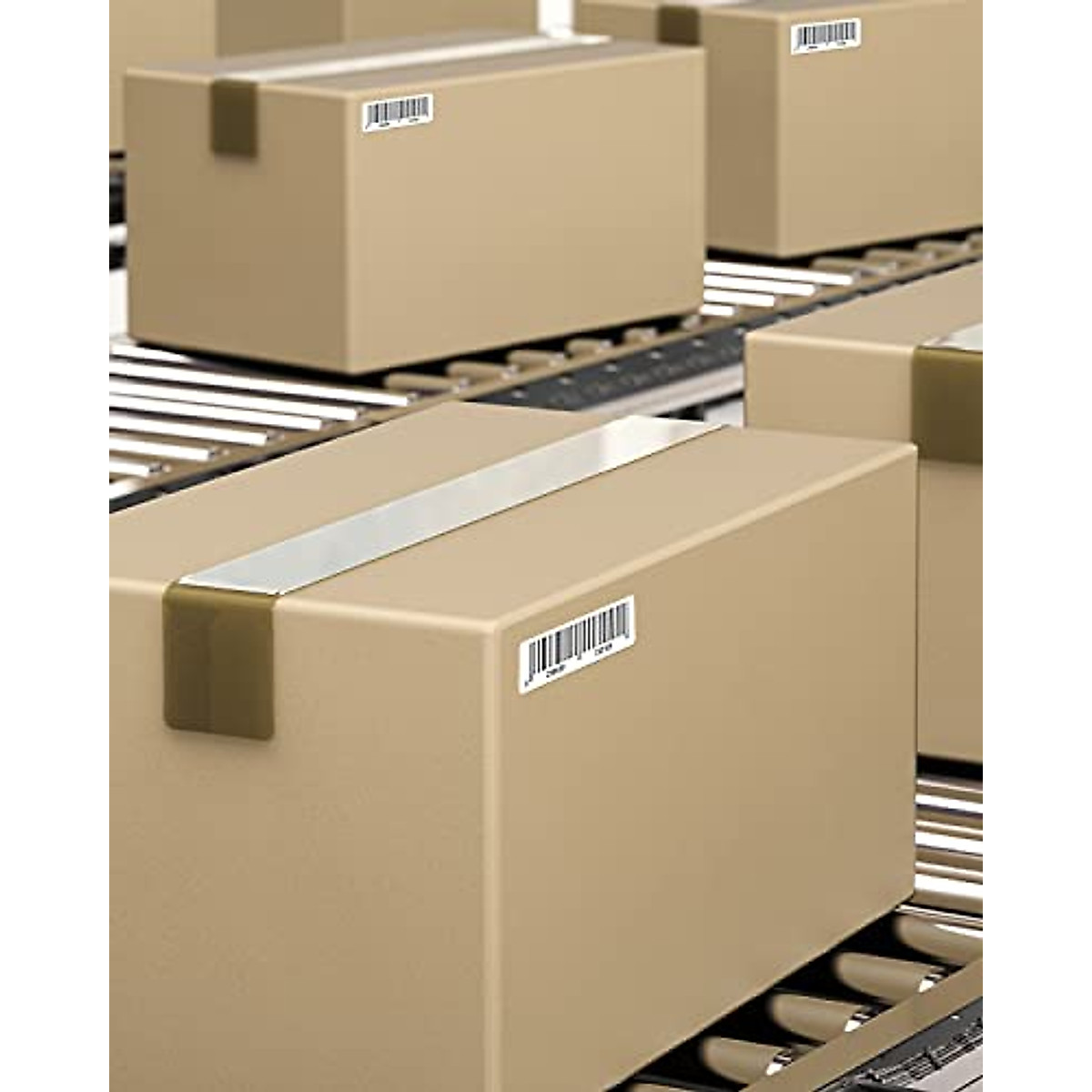 2" x 4" Shipping Address Labels Compatible with Avery 5163 8163, POLONO Internet Mailing Shipping Labels, White Sticker Labels for Laser/Ink Jet Printers, Permanent Adhesive (500 Labels, 50 Sheets )