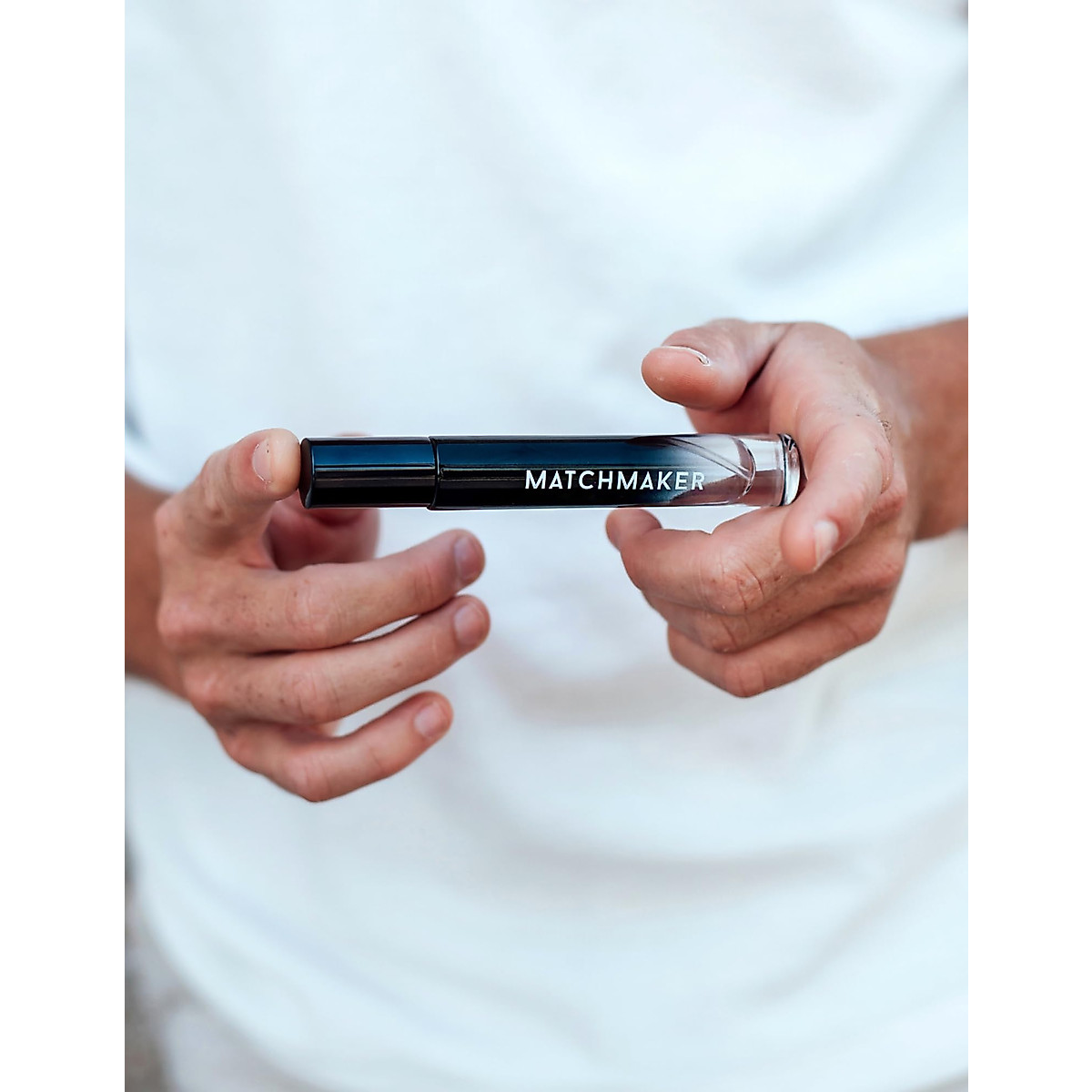 Eye of Love Matchmaker Black Diamond pheromone cologne to attract her in collaboration with Patti Stanger - 10ml Travel Size