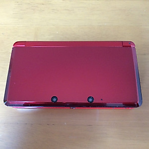 Nintendo 3ds Console - Flare Red (Japanese Imported Version - Only Plays Japanese Version Games)