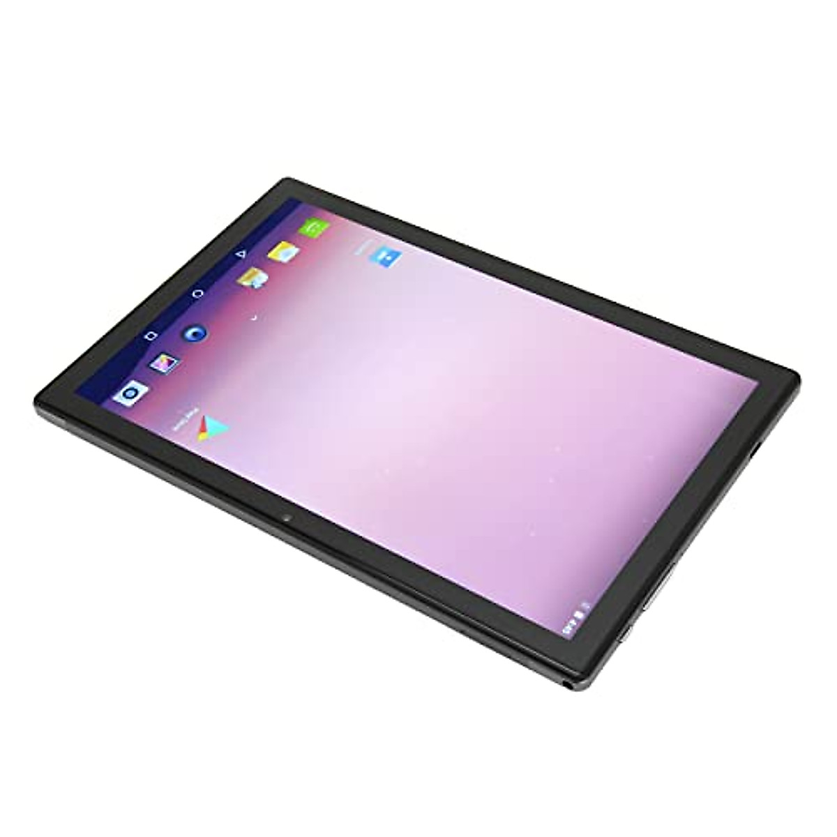 Qinlorgo Phone Tablet, 2.4 5GWiFi Dual Band 10.1 Inch HD Tablet 1960x1080IPS for Android11 100-240V Black 8MP 20MP Dual Camera for Desktop PC (US Plug)