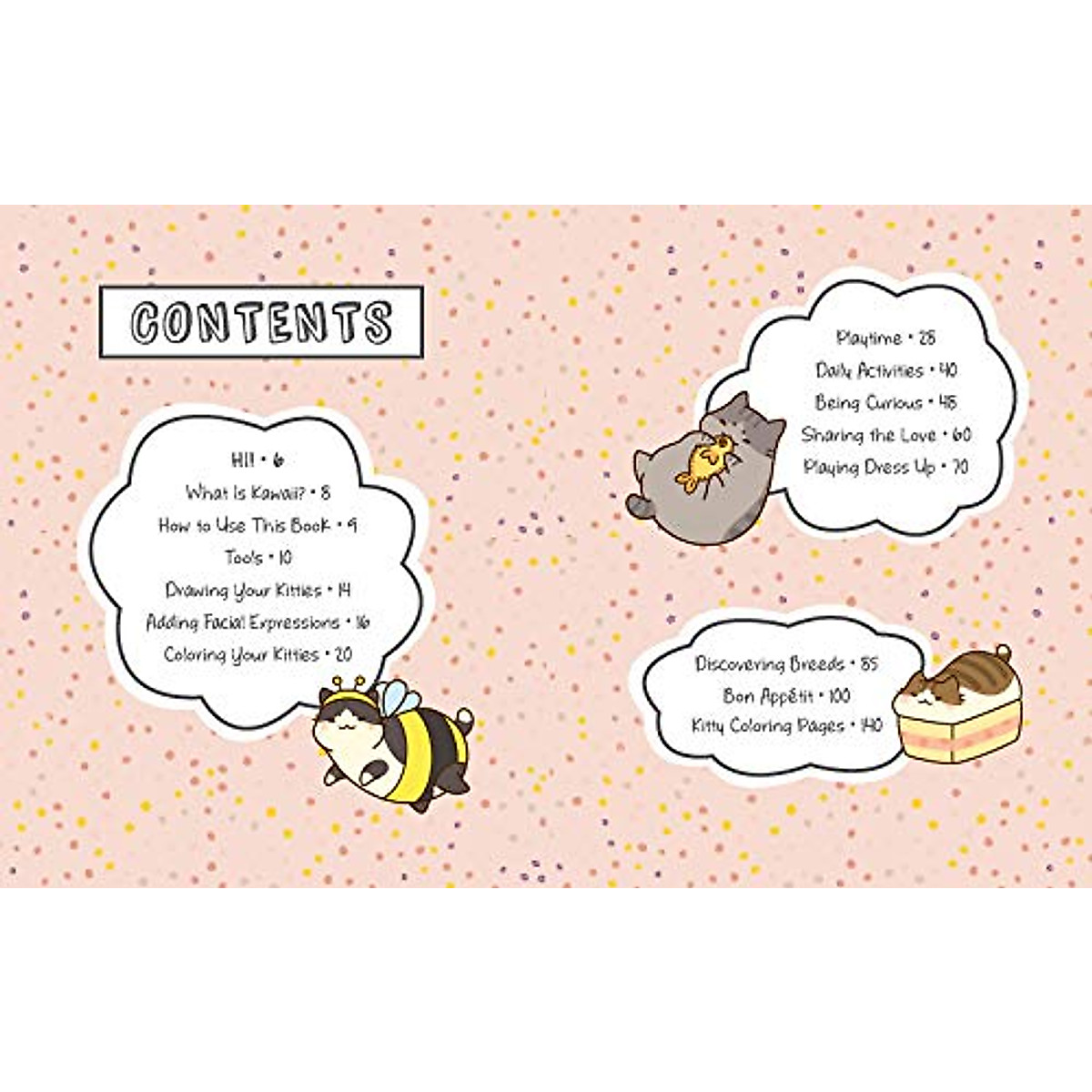 Kawaii Kitties: Learn How to Draw 75 Cats in All Their Glory (Volume 6) (Kawaii Doodle, 6)