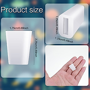 36 Pieces Rubber Feet for Sink Grid Replacement Sink Rack Rubber Feet White Rubber Wire Bumpers Sink Protectors for Home Kitchen Sink Rack