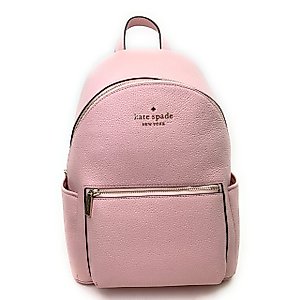 Kate Spade New York Liela Pebbled Leather Medium Dome Backpack (Rose Smoke)