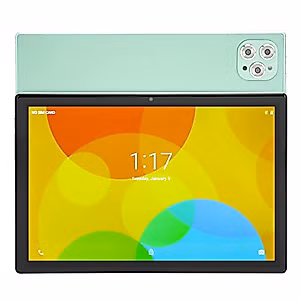 Pomya Tablet, 10.1 Inch 4G WiFi IPS Tablet for Android 10.1, 6GB RAM 128GB ROM Octa Core Tablet, 5000mAh Rechargeable Type C HD Tablet for Daily Life