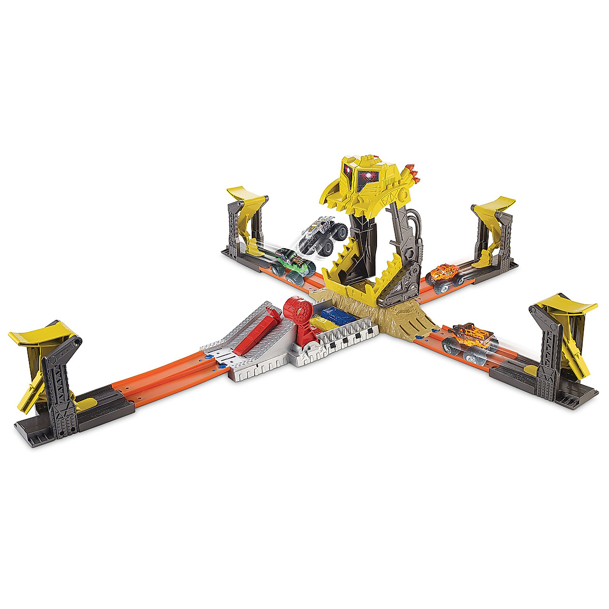 Hot Wheels Monster Jam Front Flip Takedown Playset