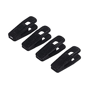 Hangers Clips, Hanger Clips Eco-Friendly for Pants for Suit Skirt(Black)