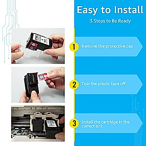 Palmtree Remanufactured Replacement for Canon Ink 275 and 276 PG-275XL CL-276XL High Capacity 275XL 276XL Ink Cartridges for Pixma TS3522 TR4720 TS3520 TS3500 TR4722 TR4700 Printer (1 Black, 1 Color)