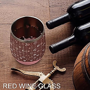 OPTKSNCU 304 Stainless Steel Insulated Cup with Lid, Southwest Cowhide Print Print Durable, And Easy to Clean – Ideal for Home, Office, And Gift Giving