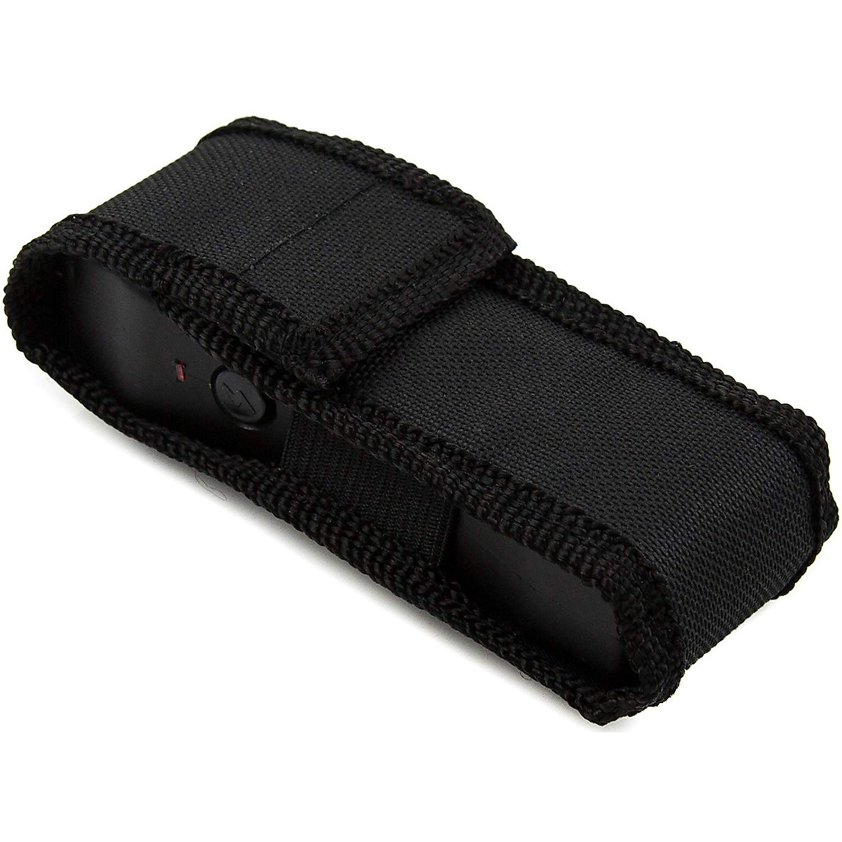 Police Stun Gun 618 - Mini Rechargeable with LED Flashlight, Black