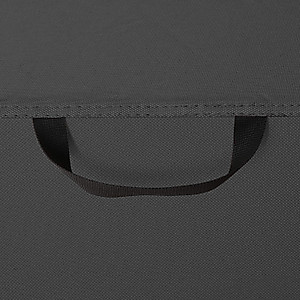 Porch Shield Patio Table Cover - Waterproof Outdoor Dining Table and Chairs Furniture Set Cover Square - 84 x 84 inch, Black