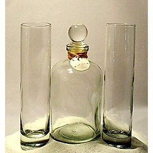 Personalized Unity Sand Ceremony, Wedding and Anniversary, Euro with Glass Stopper
