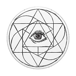 Illuminati Phone Grip All Seeing Eye Pyramid PopSockets Swappable PopGrip