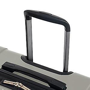 Ben Sherman Sunderland Spinner Travel Upright Luggage, Dover White, 20-Inch Carry On