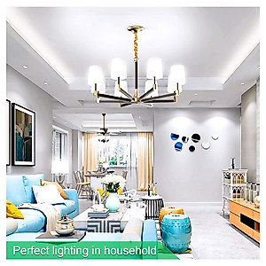 MAXvolador 12-Pack A19 LED Light Bulbs, 100 Watt Equivalent LED Bulb, 5000K Daylight White, 1100 Lumens, E26 Medium Base, CRI 85+, Non-Dimmable