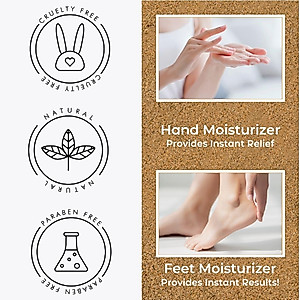 Coral Safe Instant Relief Dry Skin Moisturizing Balm - Extra Strength Hand, Feet, Elbow & Cuticle Salve Cream, Made with Natural Ingredients, Protect, Restore, Soothe, Hydrate Cracked & Chafed Skin