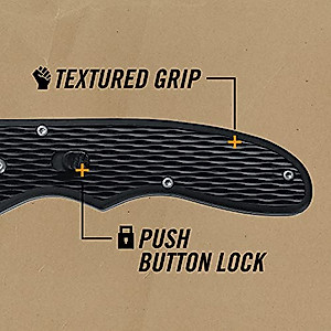 Gerber Gear 22-47162N Fast Draw Folding Assisted Opening Pocket Knife, Fine Edge, Black