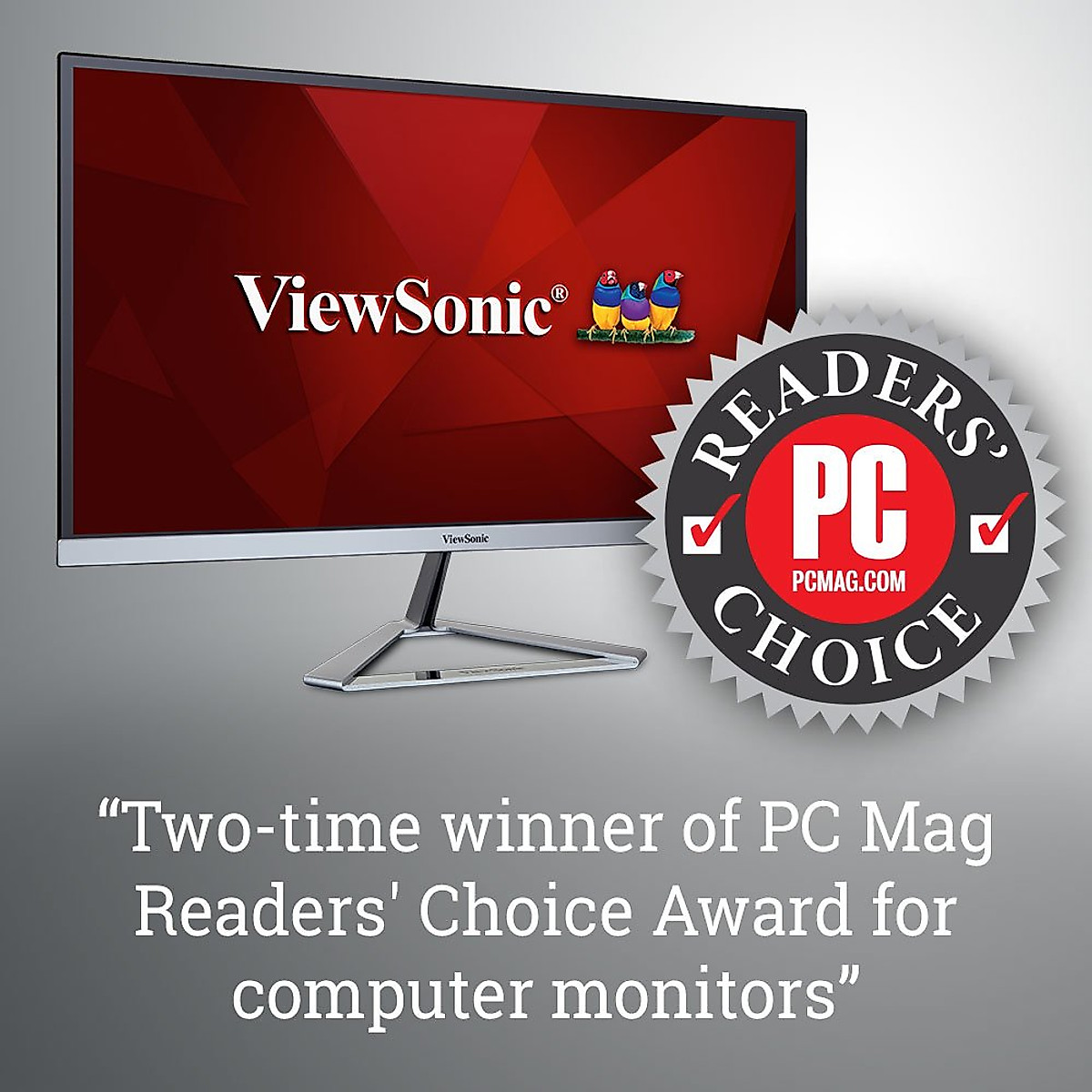 ViewSonic VG2249_H2 22 Inch Dual Pack Head-Only 1080p LED Monitors with HDMI DisplayPort Mini DP VGA and Daisy Chain for Home and Office, Black