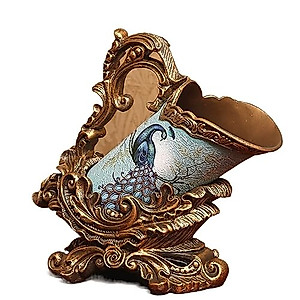 ZYZMH Gift Ideas European Style Living Room TV Cabinet Wine Cabinet Home Craft Decorations Wine Rack Ornaments American