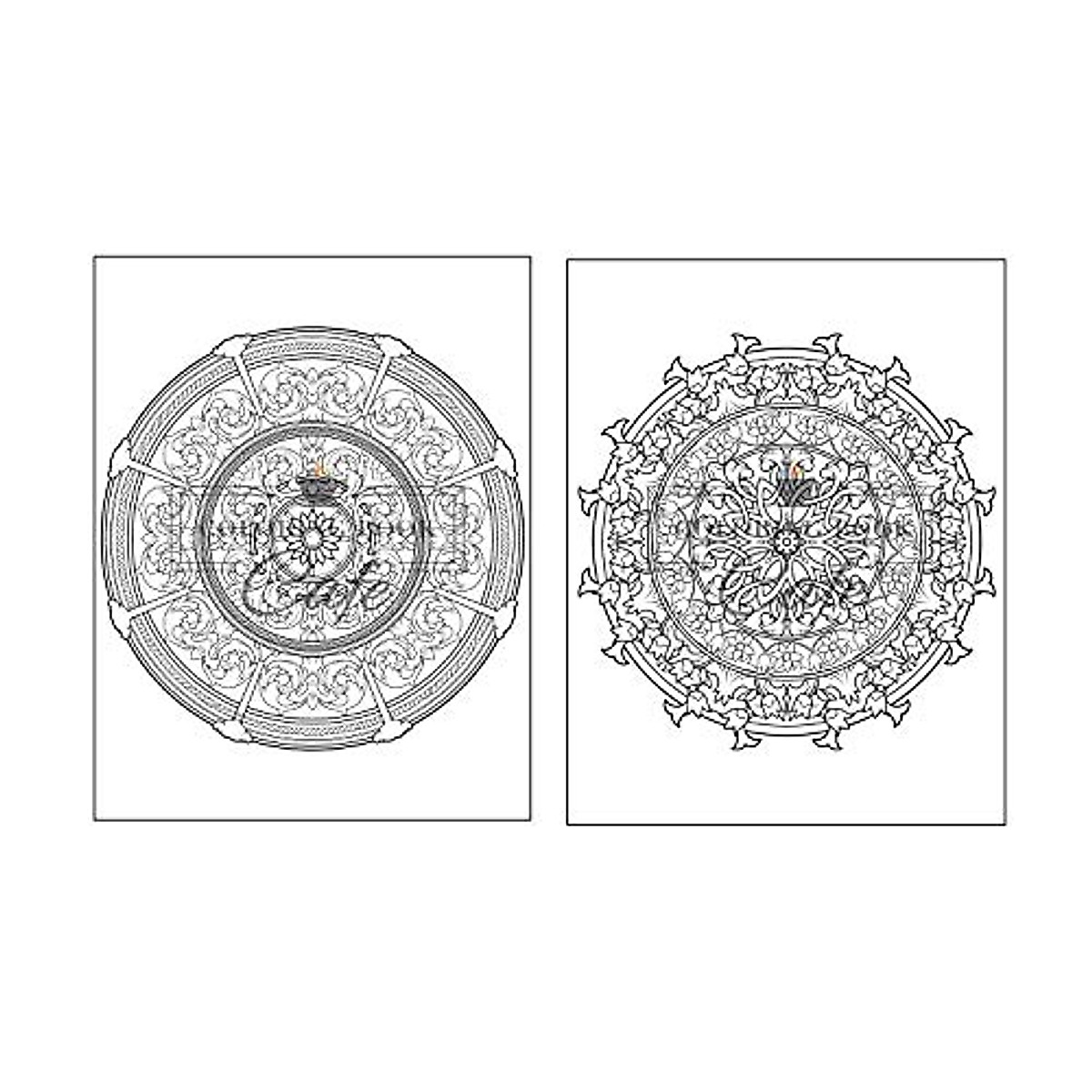 125 Mandalas: An Adult Coloring Book Featuring 125 of the World’s Most Beautiful Mandalas for Stress Relief and Relaxation (Mandala Coloring Books)