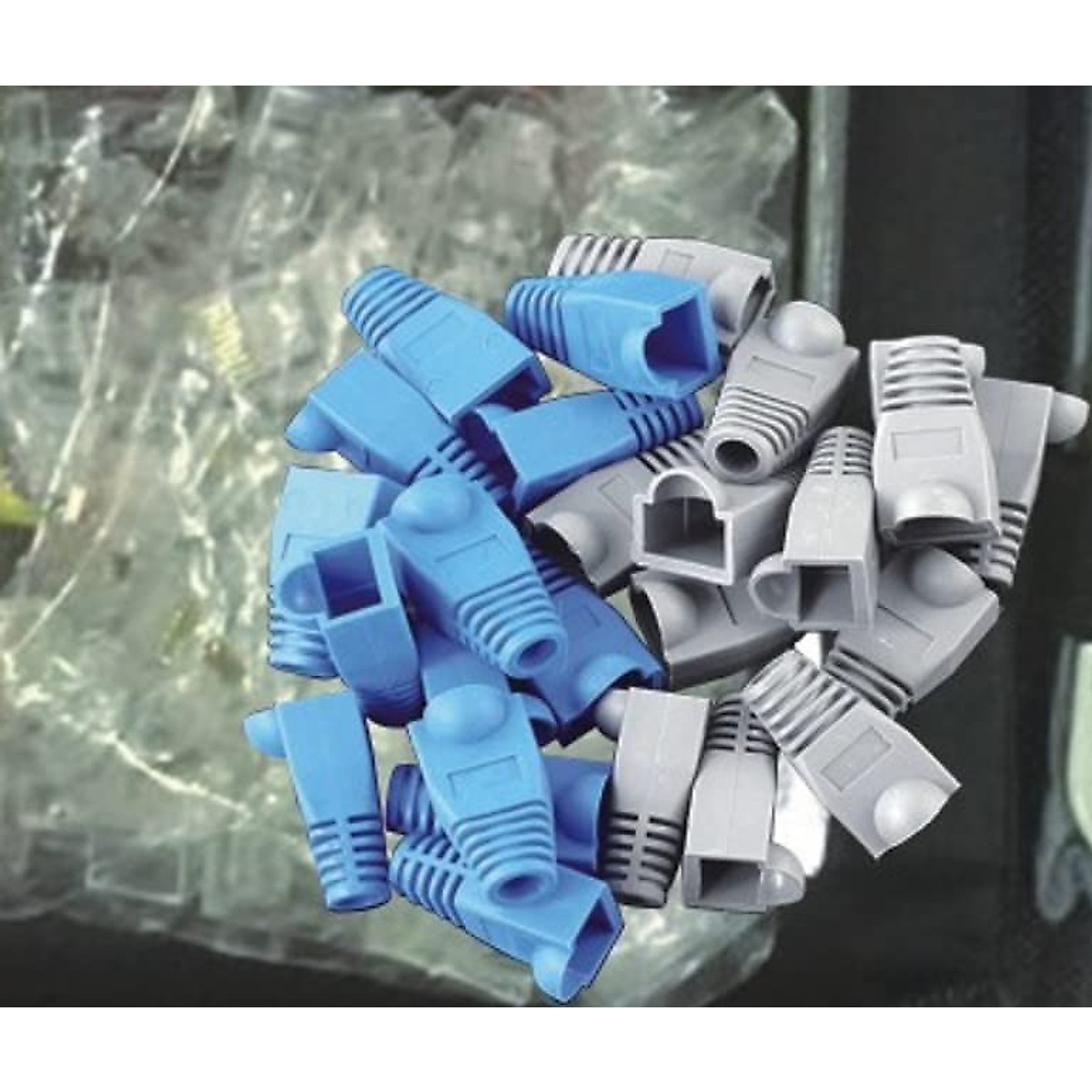 UbiGear® Network/Phone Cable Tester + RJ11/RJ12/RJ45 Network Cable Crimper + RJ45 CAT5e Connectors Plugs/Boots Stripper Network Tool Kits (Premium 568 Tool Kits)