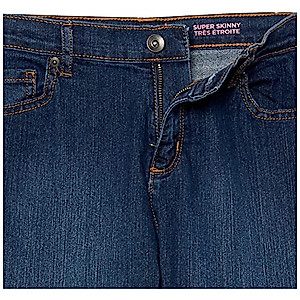 The Children's Place Girls Super Skinny Jeans,Black Wash/Dk Twlight/Victory Blue Wash/Sky Wash 4 Pack,8