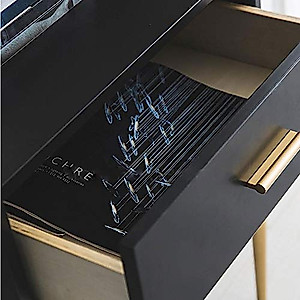 WALNUTA Nordic Light Luxury Bedside Table Simple Modern Bedroom Storage Cabinet Bedside Cabinet Net Red Black Drawer Ins Cabinet