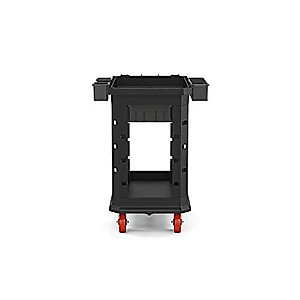 Suncast Commercial PUCHD1937 Heavy Duty Utility Cart - 19 Inch x 37 Inch - 500 Pounds Load Capacity, Black