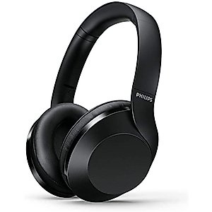 PHILIPS Wireless Bluetooth Over-Ear Headphones Noise Isolation Stereo with Hi-Res Audio, up to 30 Hours Playtime with Rapid Charge (Noise Isolation)