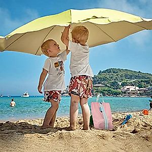 pack all Water Resistant Kids Shoe Bag for Travel, Storage Organizer Shoe Pouch with Zipper, Cute for Unisex-Child, Girls, Boys,Toddlers(Pink)