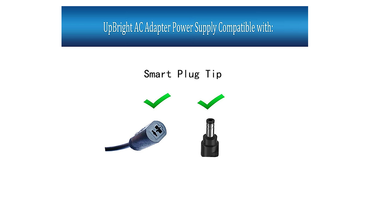UpBright 12V 1A Power Adapter for 41-120-1000A Models