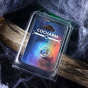 COCHARM Skeleton Wing 16 Gauge Septum Ring Skull Daith Earrings Surgical Steel Septum Rings Dainty Septum Nose Rings 10MM Conch Hoop Earring