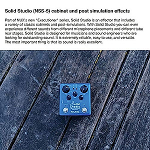 NUX Solid Studio IR Loader and Power Amp Simulator Pedal