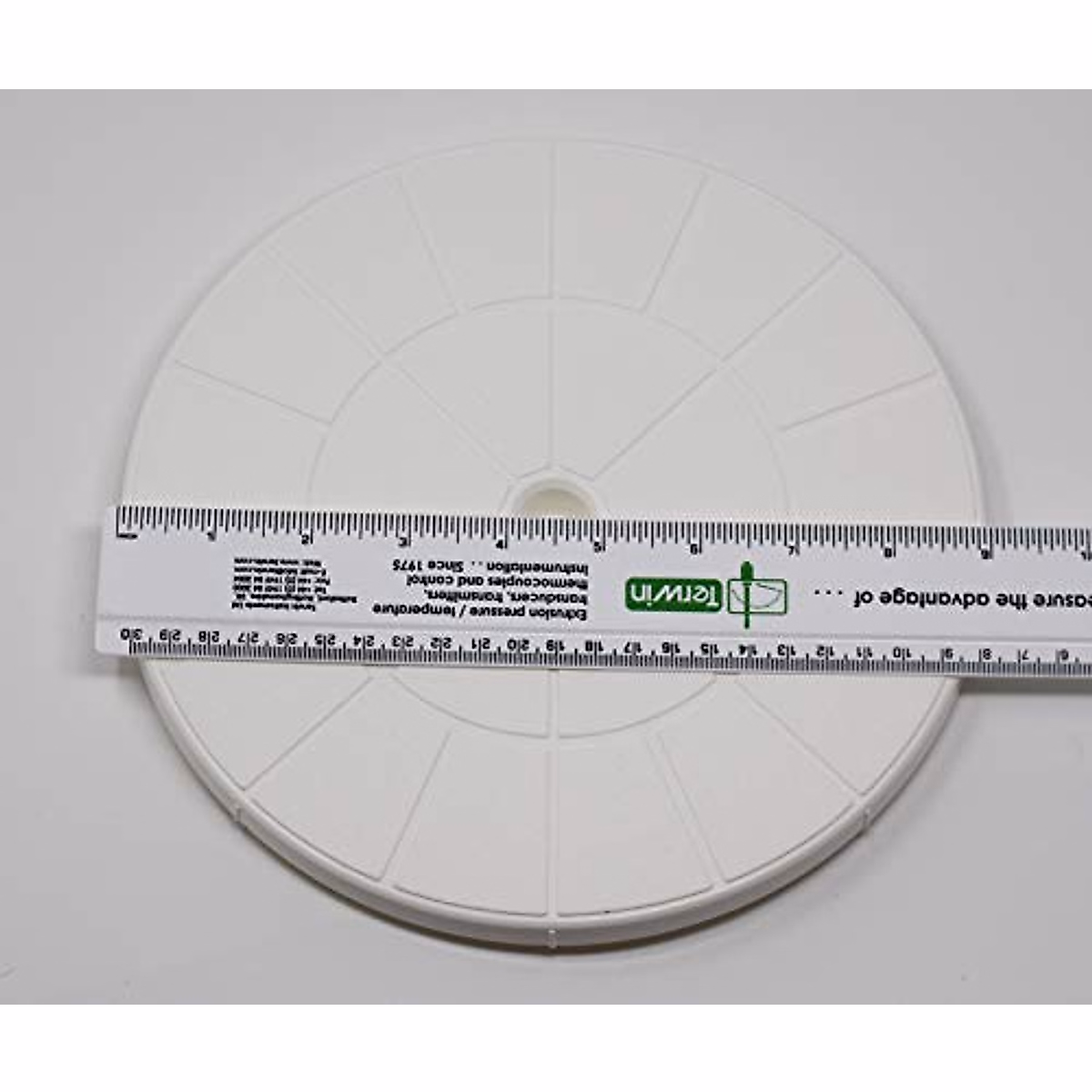 JSP Manufacturing Swimming Pool Skimmer Cover Debris Canister Deck Lid 9 1/8" Inch Skimmer Valve Replacement Lid (White)