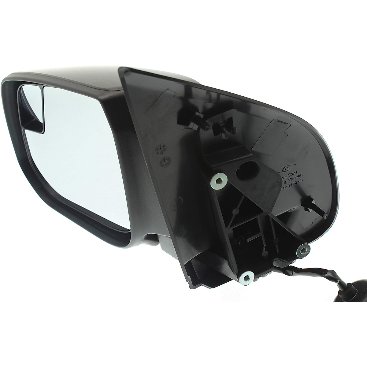 Kool Vue Driver Side Power Non-Heated Mirror for Chevrolet Colorado GMC Canyon 2015-2017 With Spotter Glass Paintable