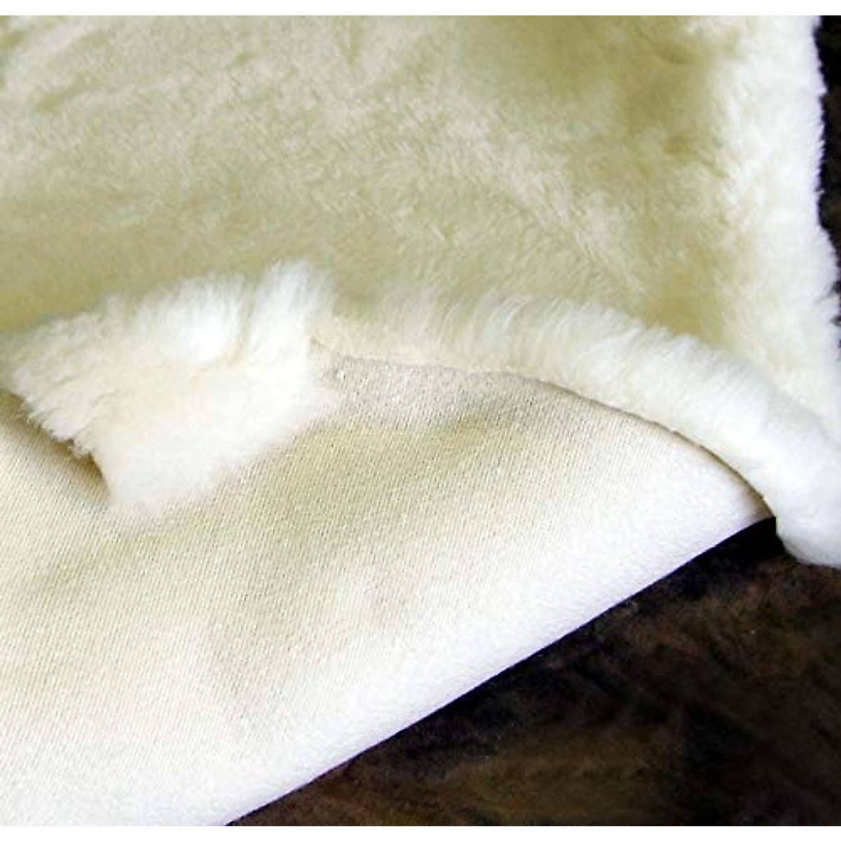 Holy Lamb Organics Happy Lamb Fleece Mattress Topper - King