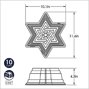 Nordic Ware Star of David Bundt Pan