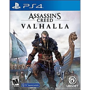 Assassin’s Creed Valhalla PlayStation 4 Standard Edition with Free Upgrade to the Digital PS5 Version
