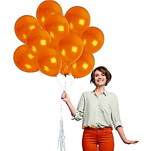 Fall Balloons/Fall Bridal Shower Decorations Brown Orange Gold/Fall Birthday Decorations/Thanksgiving Party Wedding 20pcs Brown Orange Balloons