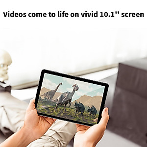 Tablet 10.1 inch Android 13 Tablets 16GB+128GB Large Storage Octa-Core, with Keyboard, Stylus Dual Camera, Fastest 5G WiFi 6, Bluetooth, 512GB Expand Support, HD Touch Screen Display YouTube Netflix