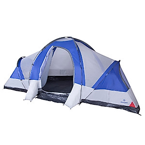 Stansport Grand 18 3-Room Tent, 10 x 18-Feet, Multi (2260)
