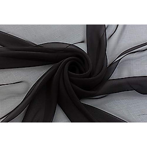 REEMONDE Womens Sheer Bubble Chiffon Shawls Bridal Wedding Wraps Scarves Satin Shawls for Evening Dresses