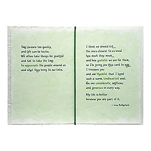 Blue Mountain Arts Appreciation Card—Birthday, Just Because, Thinking of You, or Any Occasion Card for a Friend, Family Member, or Loved One (My Life Is Better Because You Are Part of It)