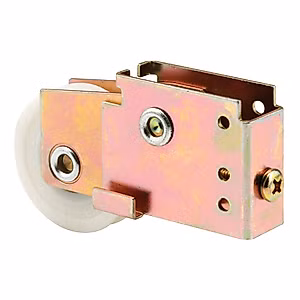Prime-Line N 6576 Mirror Door Roller, Unique Housing, 1-1/2 In. Nylon Grooved Roller (Single Pack)
