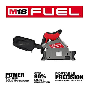 Milwaukee 2831-21 M18 FUEL 18V 6-1/2" Cordless Li-Ion Plunge Track Saw Kit